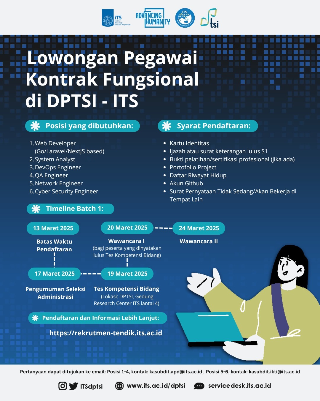 Rekrutmen DPTSI ITS 2025 - DPTSI