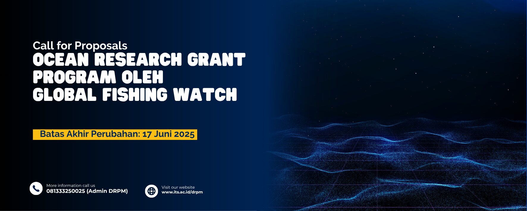 Global Fishing Watch Open Ocean Research Grant Program - Direktorat ...