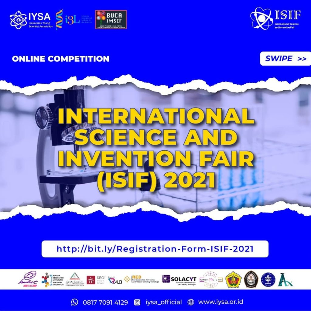 INTERNATIONAL SCIENCE AND INVENTION FAIR (ISIF) 2021 - Departemen Aktuaria