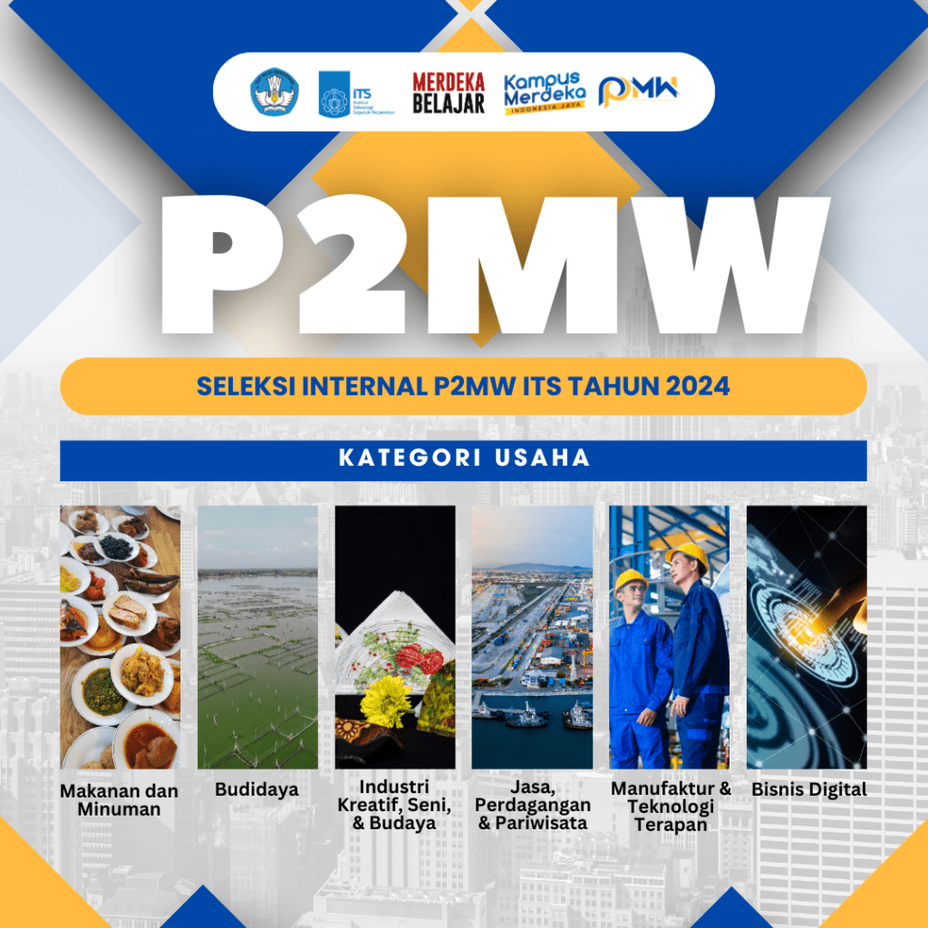 PROGRAM PEMBINAAN MAHASISWA WIRAUSAHA (P2MW) ITS TAHUN 2024 - ITS Career Center