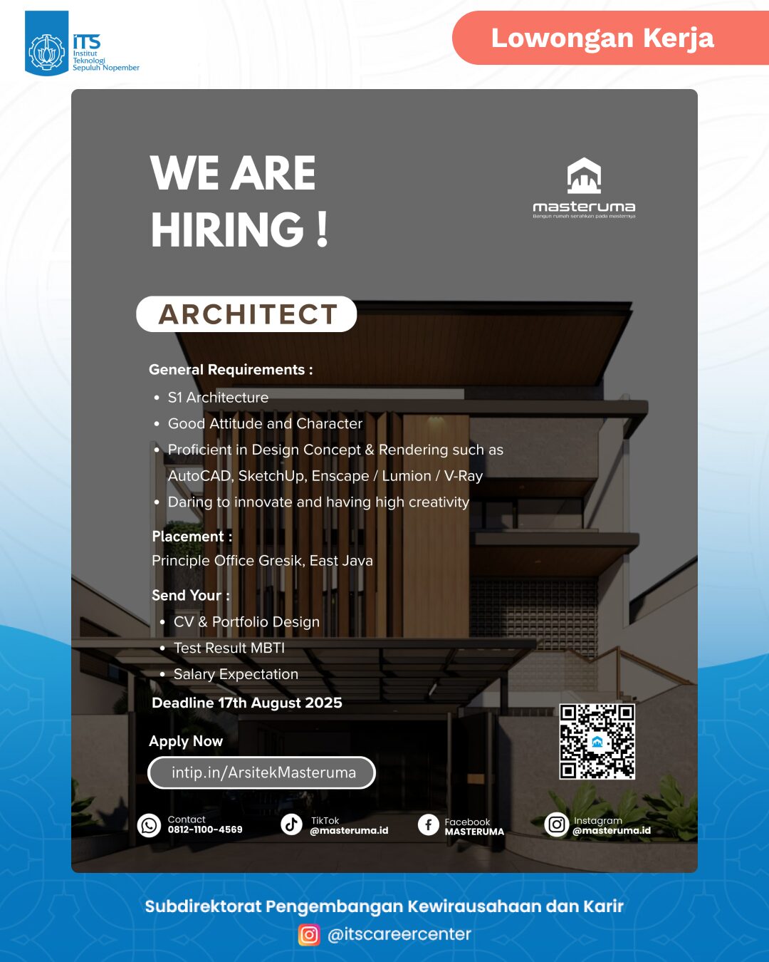 Masteruma Indonesia - Juli 2025 - ITS Career Center