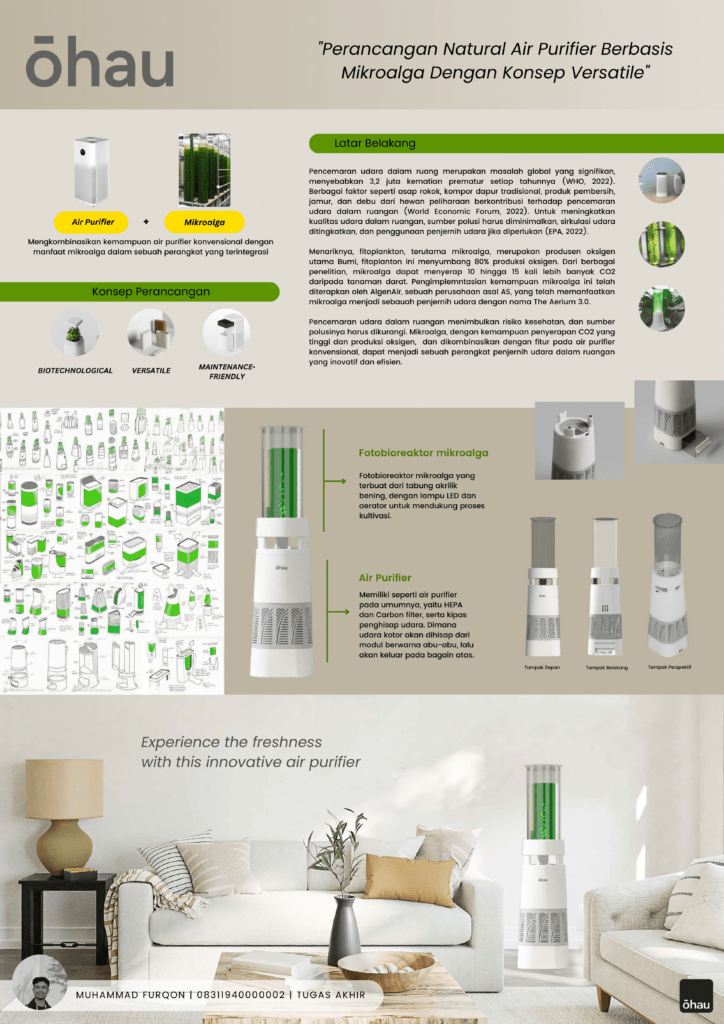 MICROALGAE-BASED NATURAL AIR PURIFIER DESIGN VERSATILE CONCEPT ...