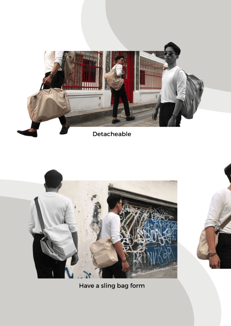 Flashpacker Backpack Design Detacheable System - Departemen Desain ...
