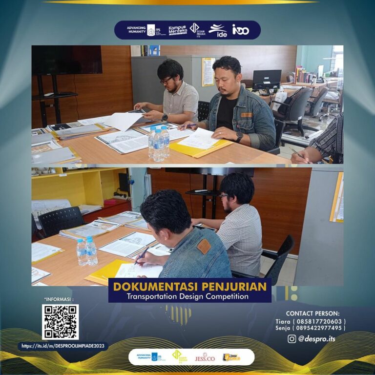 PENGUMUMAN FINALIST OLIMPIADE DESIGN PRODUK NASIONAL 2023 - Departemen ...