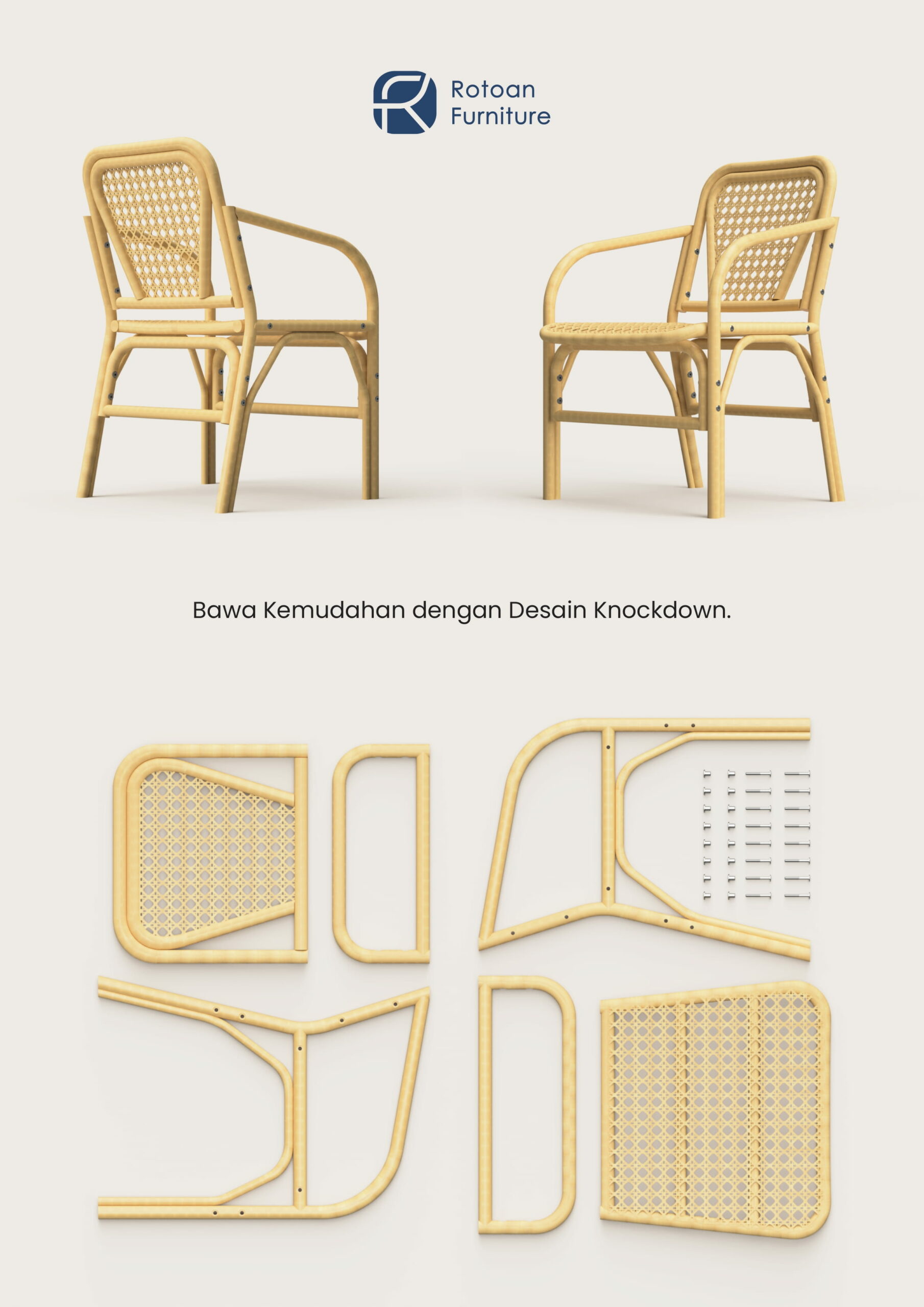 DESIGN OF RATTAN CAFÉ CHAIRS WITH KNOCK DOWN AND FLATPACK SYSTEMS ...