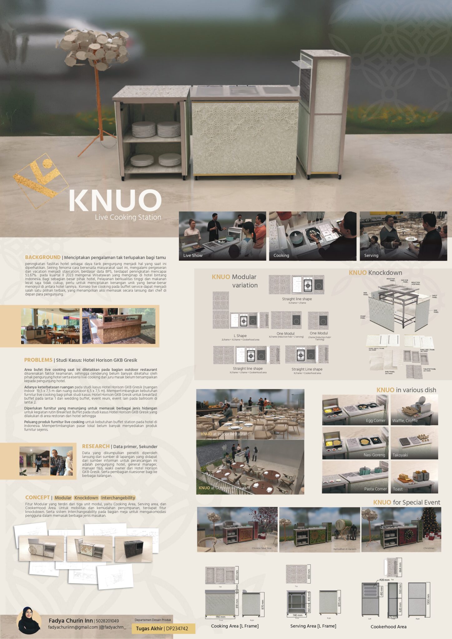 MODULAR KNOCKDOWN LIVE COOKING STATION FURNITURE DESIGN FOR BUFFET ...