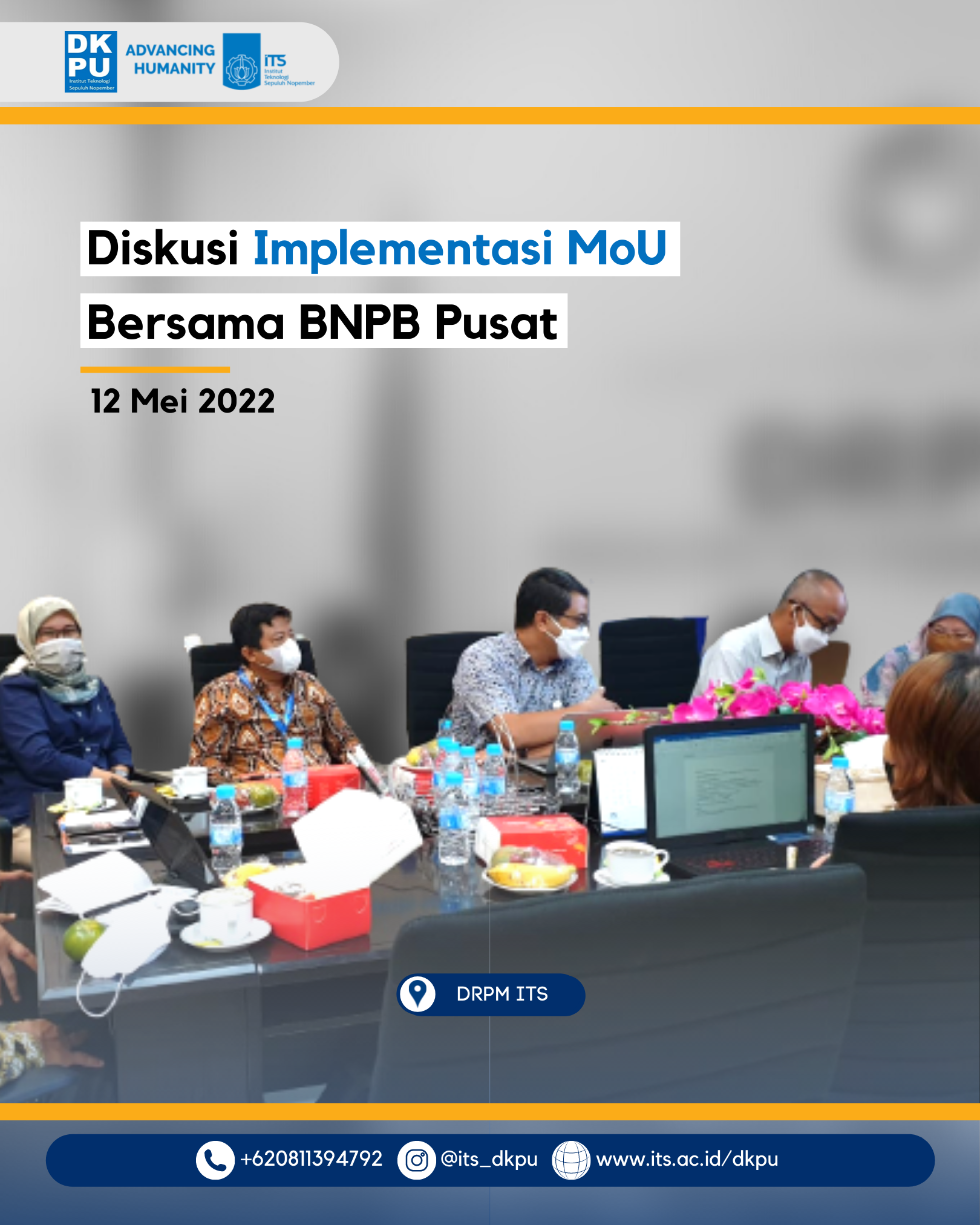 Diskusi Implementasi MoU Bersama BNPB Pusat