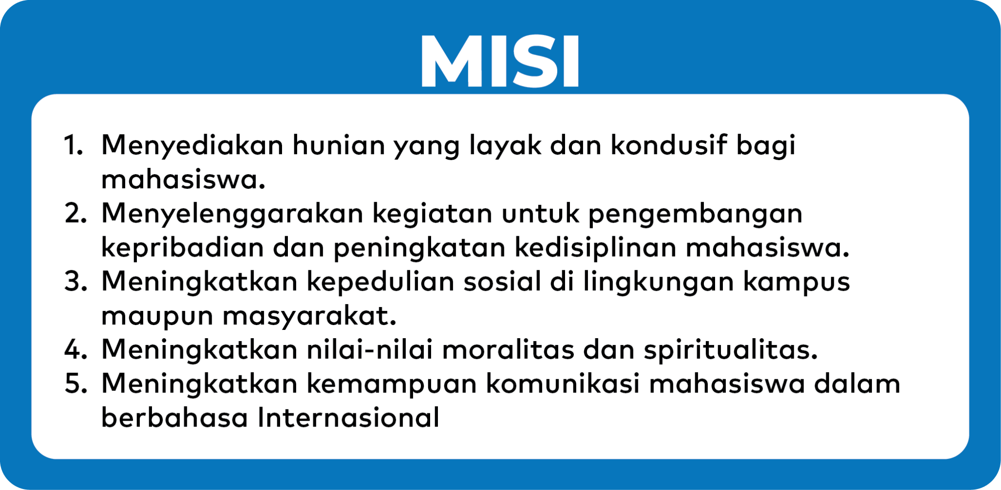 Asrama Mahasiswa ITS - Direktorat Kerjasama dan Pengelolaan Usaha