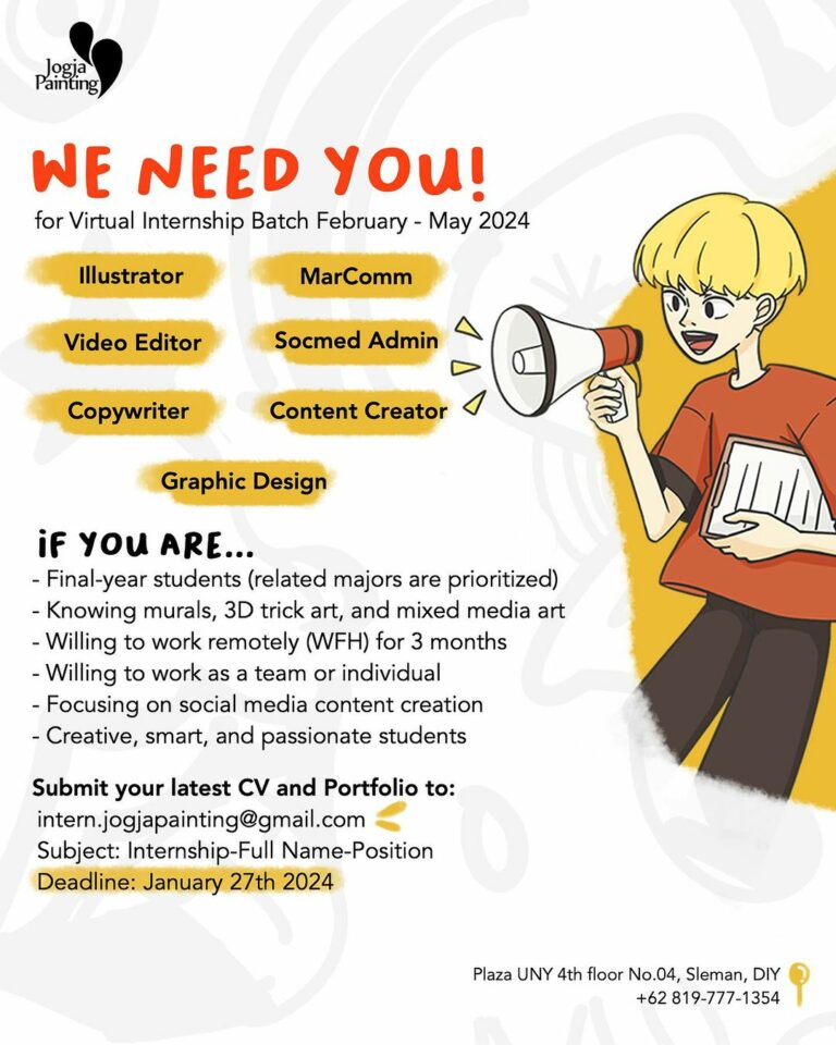 Vacancy - Desain Komunikasi Visual