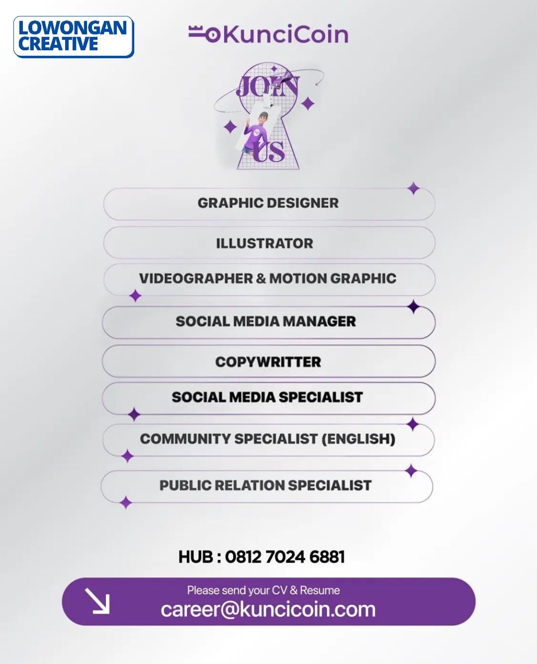 Vacancy - Desain Komunikasi Visual