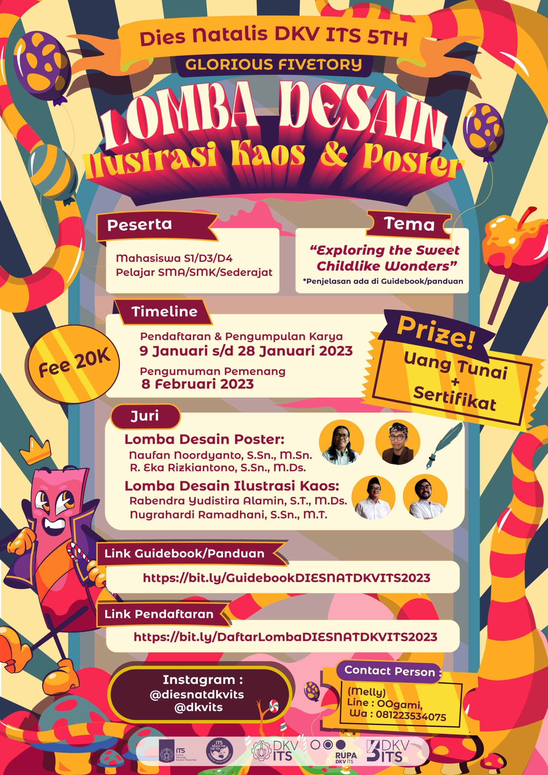 🖼️👕 POSTER DESIGN & T-SHIRT DESIGN ILLUSTRATION COMPETITION 🖌 - Desain ...