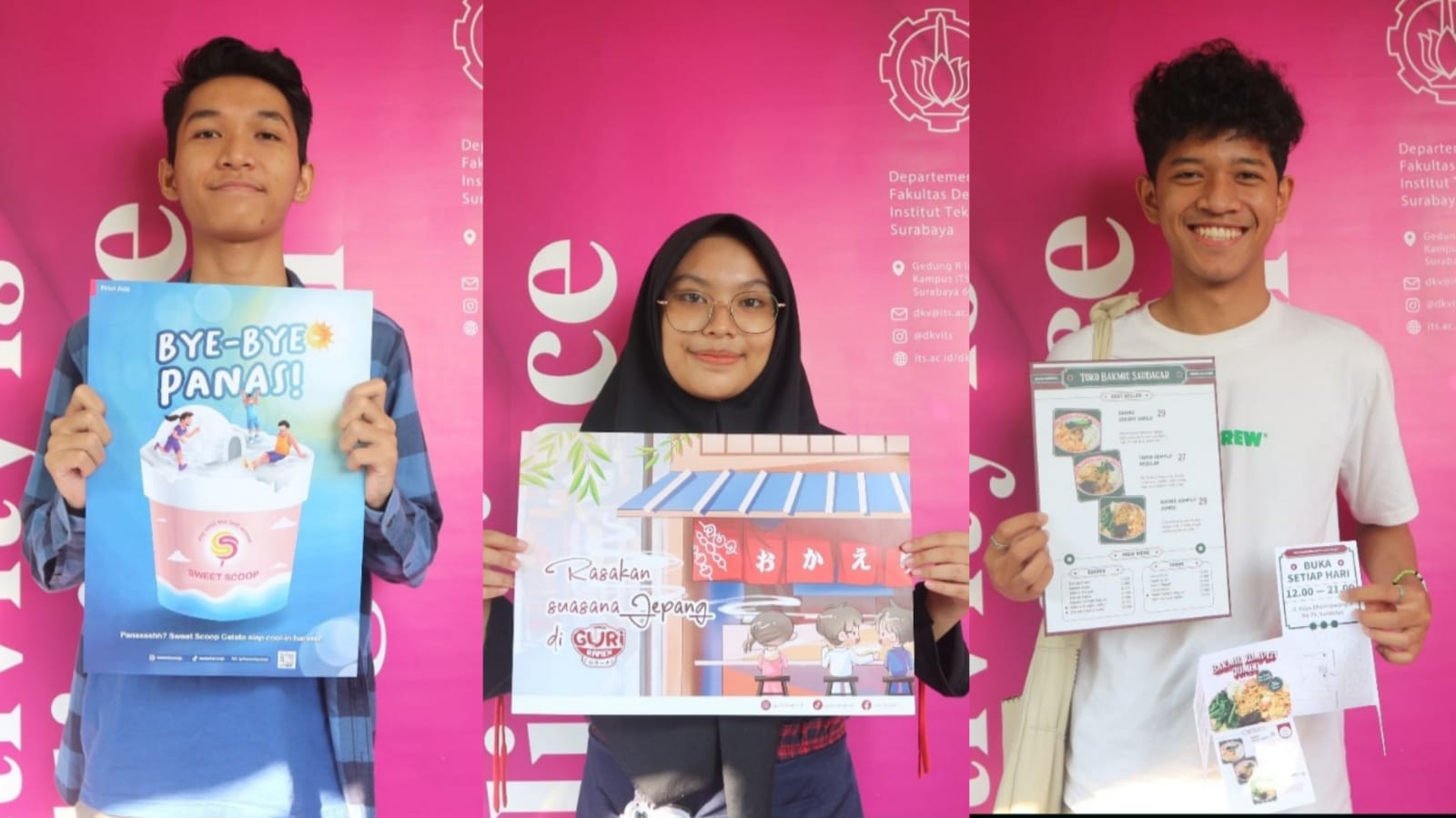 Bantu Promosikan UMKM, Mahasiswa ITS Gelar Pameran - Desain Komunikasi ...