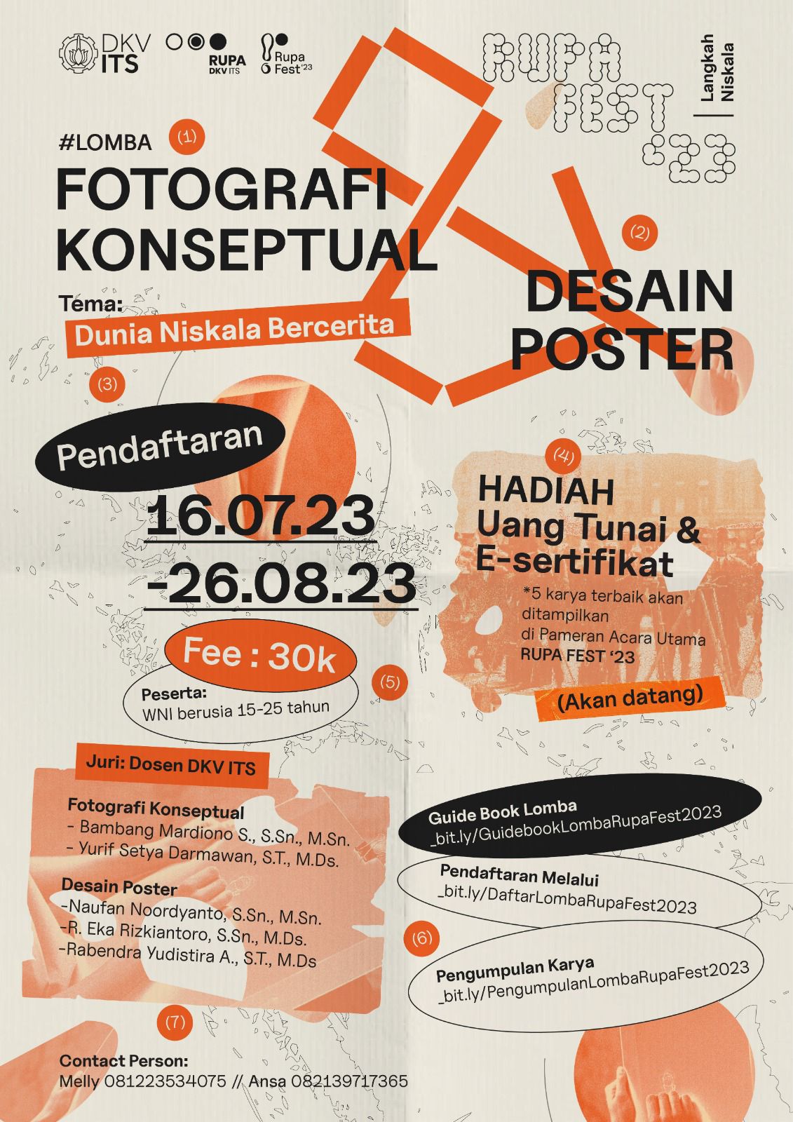 [ RUPAFEST 2023: LANGKAH NISKALA ] ️ LOMBA FOTOGRAFI KONSEPTUAL ...
