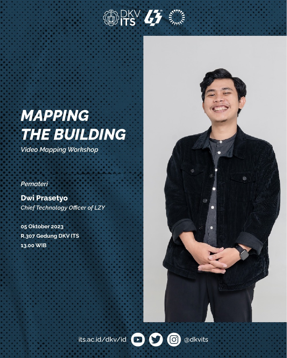 Video Mapping Workshop "Mapping The Building" - Desain Komunikasi Visual