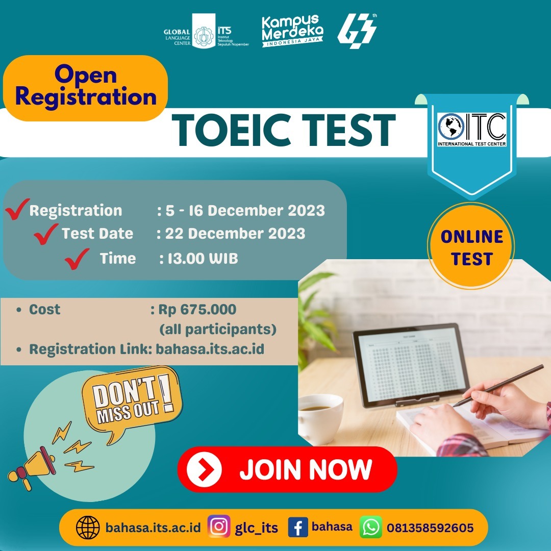 TOEIC TEST Online - Desain Komunikasi Visual
