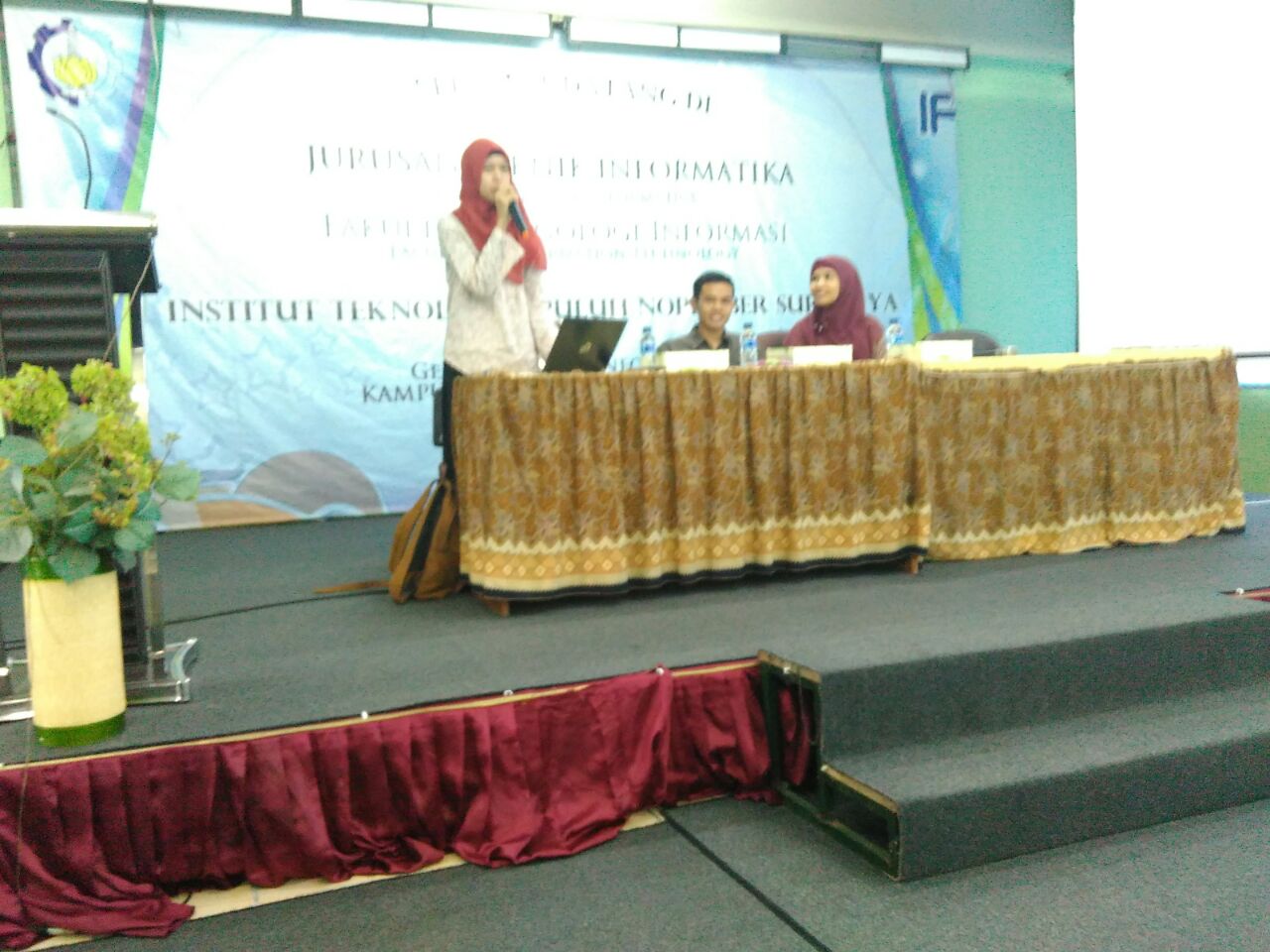 Service Socialization by Sub Directorate ICT Services (LTSI) - DPTSI in Informatics Engineering ...