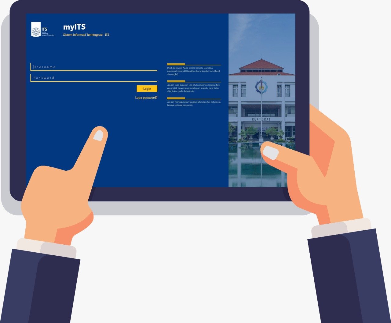 How to Register myITS Wali - DPTSI