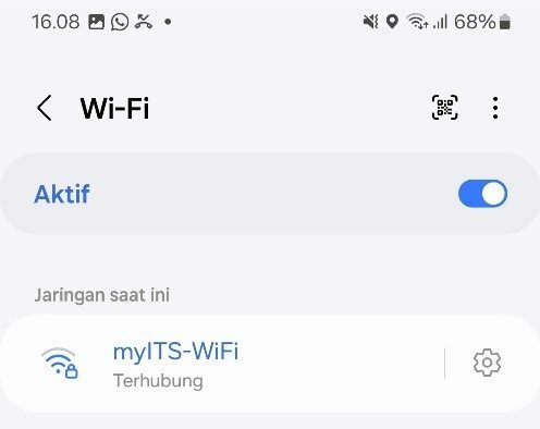 Akses Internet Kampus Mahasiswa - DPTSI