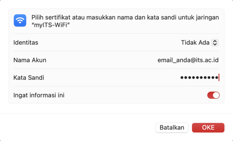Panduan Akses Internet untuk Dosen dan Tendik - DPTSI