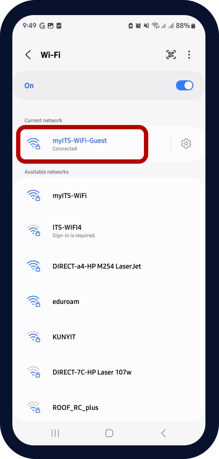 Panduan Akses Internet untuk Tamu - DPTSI
