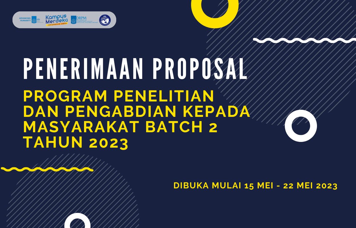 Penerimaan Proposal Program Penelitian dan Pengabdian kepada Masyarakat Batch 2 Tahun 2023 ...