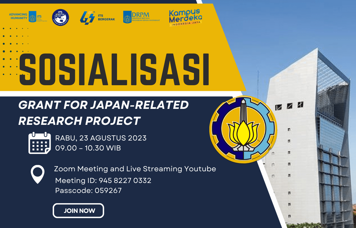 Sosialisasi Grant for Japan-related Research Project - Direktorat Riset ...