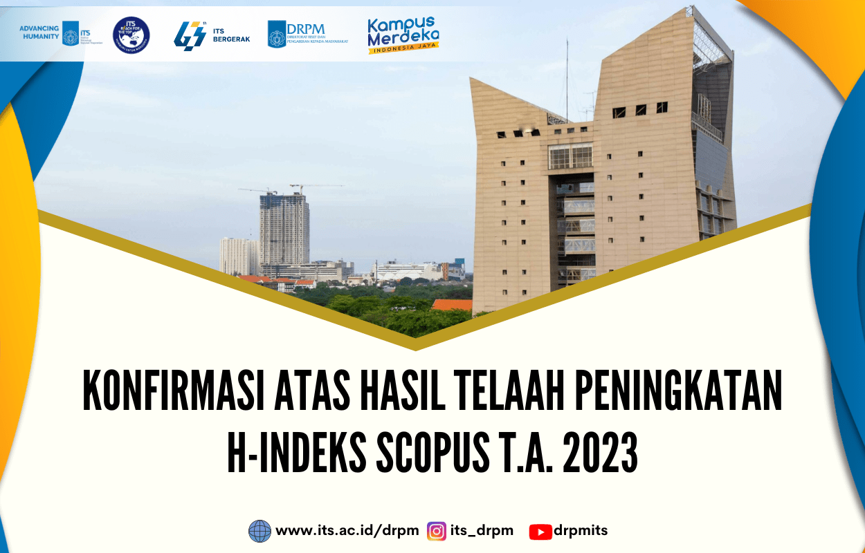 Konfirmasi Atas Hasil Telaah Peningkatan H-Indeks Scopus T.A. 2023 ...