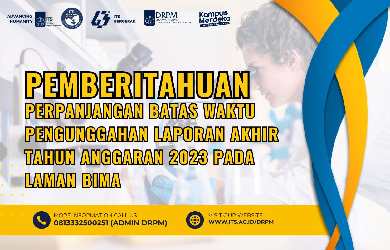 Pemberitahuan Perpanjangan Batas Waktu Pengunggahan Laporan Akhir Tahun ...