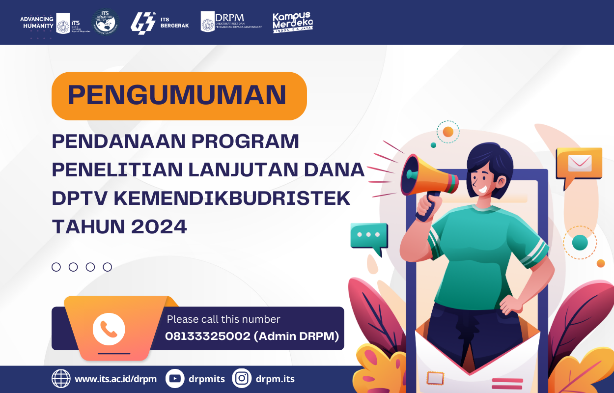 Pengumuman Pendanaan Program Penelitian Lanjutan Dana DPTV Kemendikbudristek Tahun 2024 ...