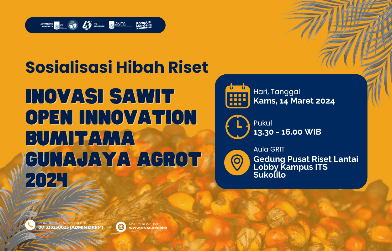 Sosialisasi Hibah Riset Inovasi Sawit Open Innovation Bumitama Gunajaya ...