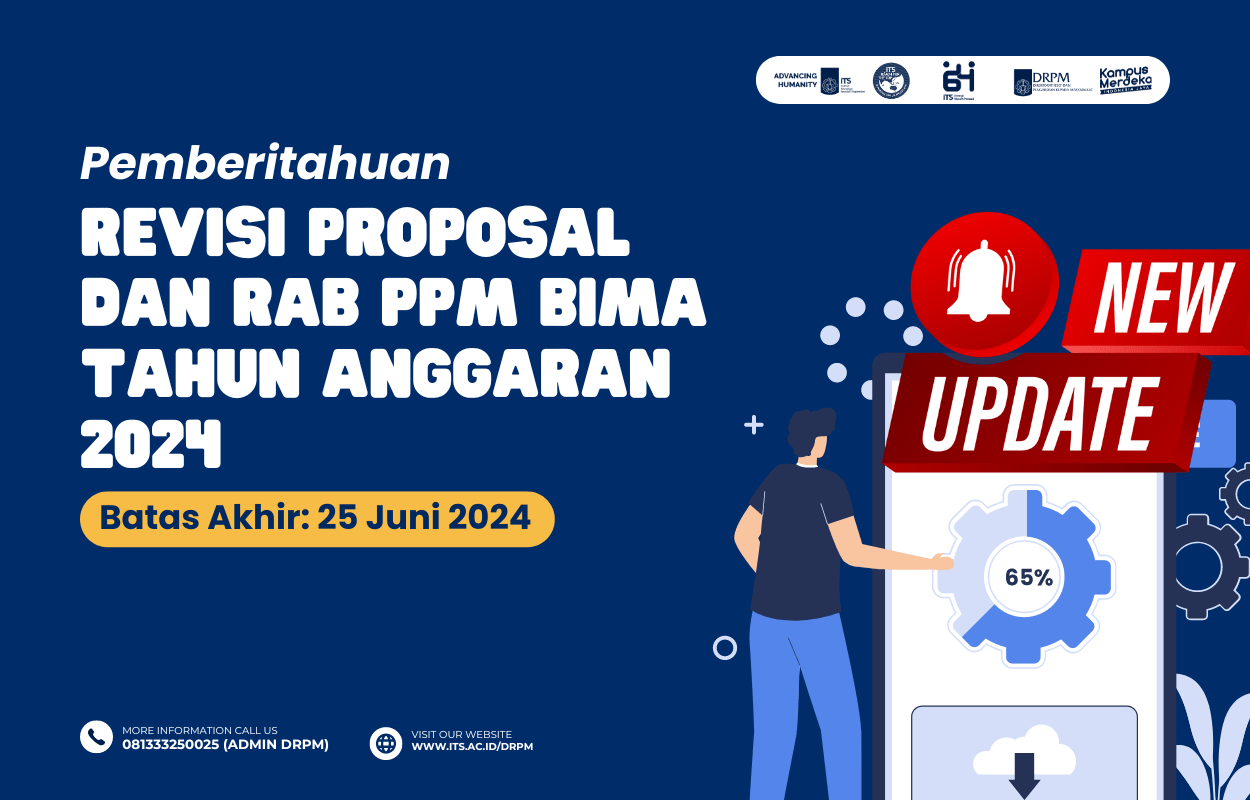 Pemberitahuan Revisi Proposal dan RAB Program Penelitian dan Pengabdian kepada Masyarakat Tahun ...