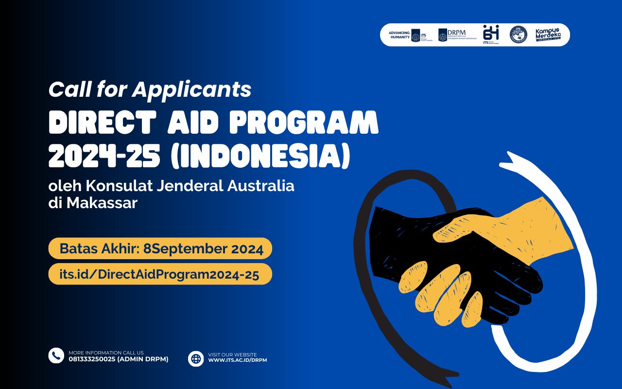 Call for Applicants Direct Aid Program 2024-25 (Indonesia) - Direktorat Riset dan Pengabdian ...