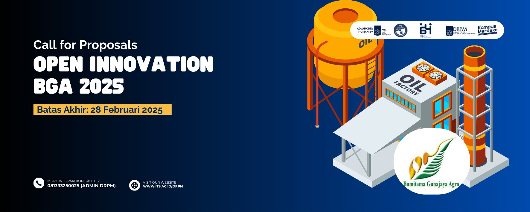 BGA Open Innovation 2025 Call for Proposals