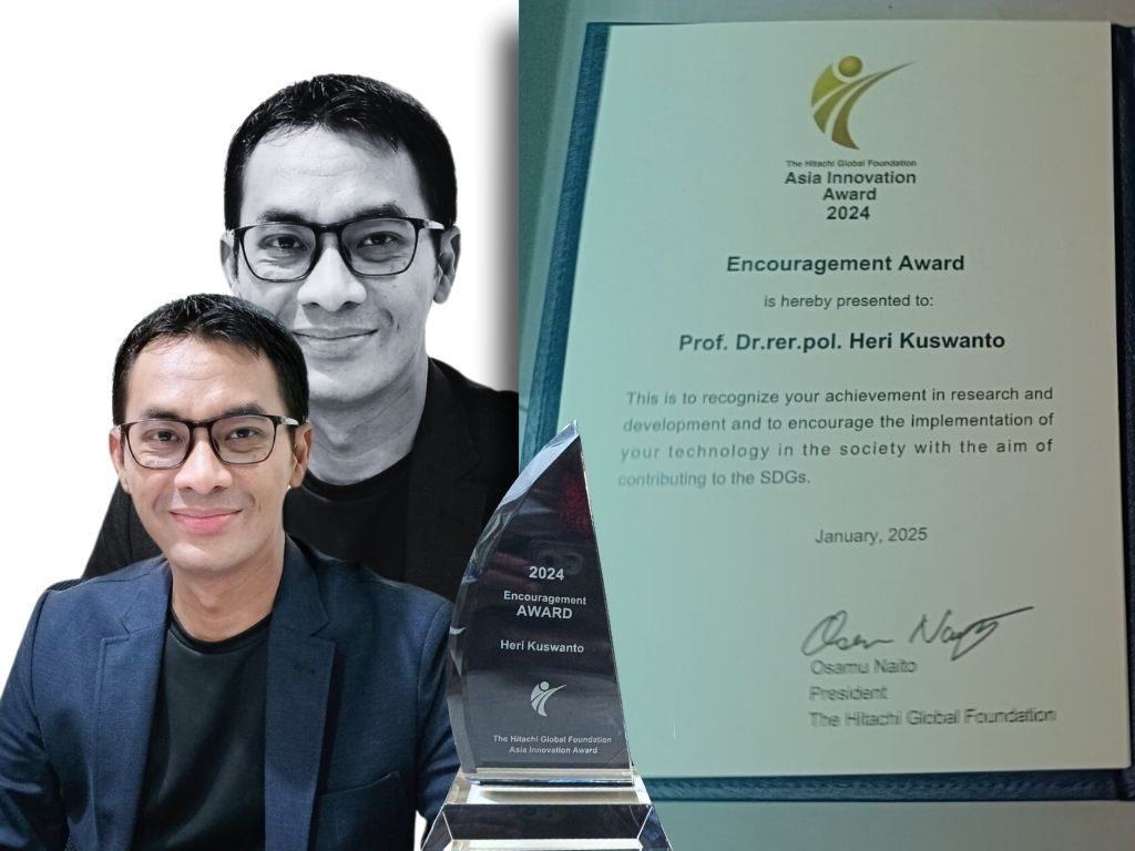ITS Raih Hitachi Global Foundation Asia Innovation Award 2024