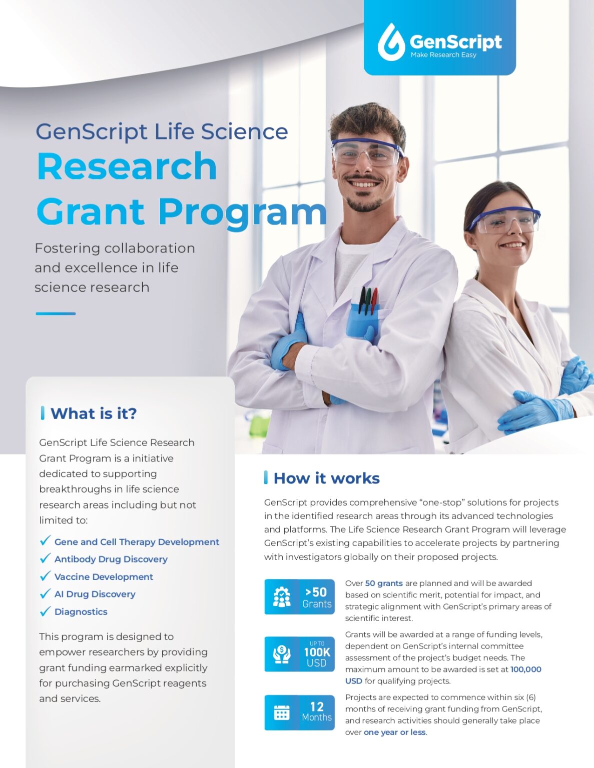 GenScript Buka Program Hibah Global untuk Peneliti Life Science - Direktorat Riset dan ...