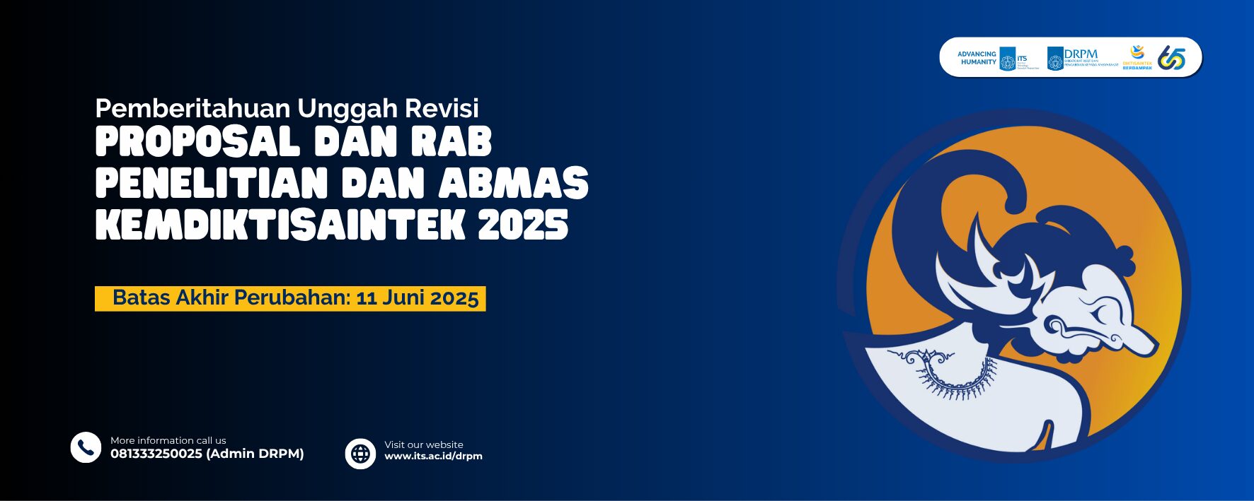 Pemberitahuan Revisi Proposal dan RAB Program Penelitian dan Pengabdian kepada Masyarakat Tahun ...