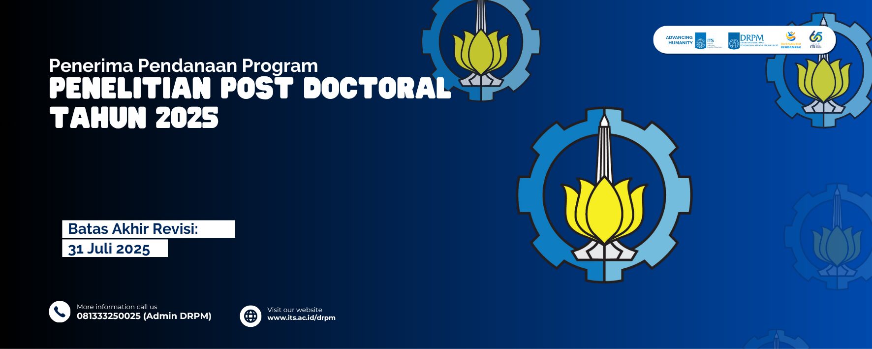 Penerima Pendanaan Program Penelitian Post Doctoral Tahun 2025 - Direktorat Riset dan Pengabdian ...