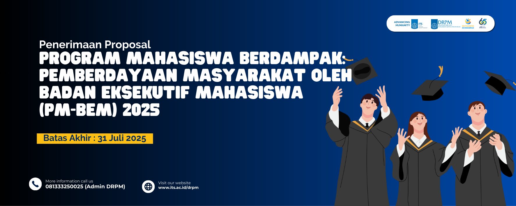 Open Call Proposal Mahasiswa Berdampak BEM 2025 - Direktorat Riset dan Pengabdian kepada ...