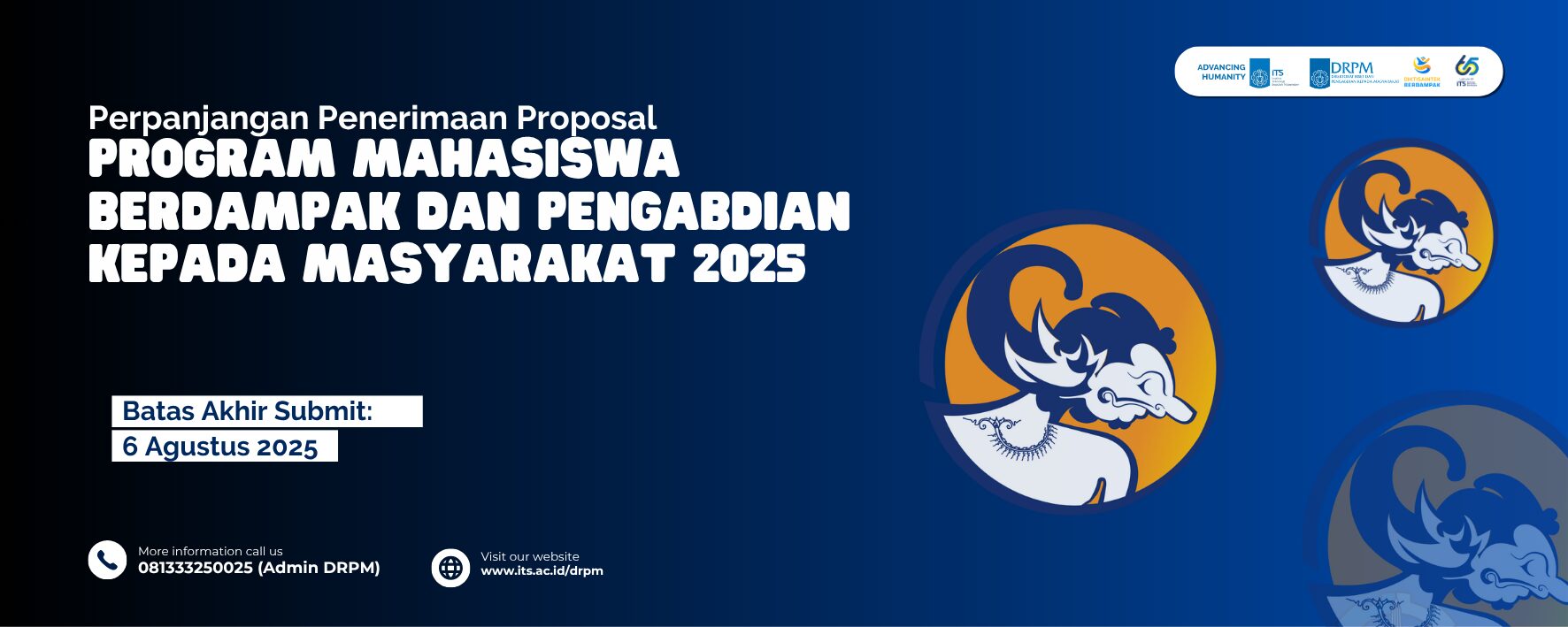 Pengumuman Perpanjangan Penerimaan Proposal Program Mahasiswa Berdampak dan Pengabdian kepada ...