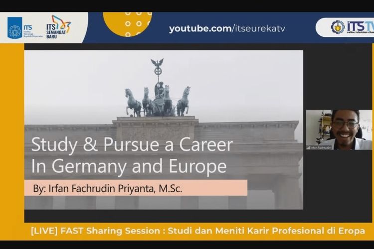 Kisah Sukses Kuliah dan Bekerja di Jerman-Prancis dari Alumni ITS ...
