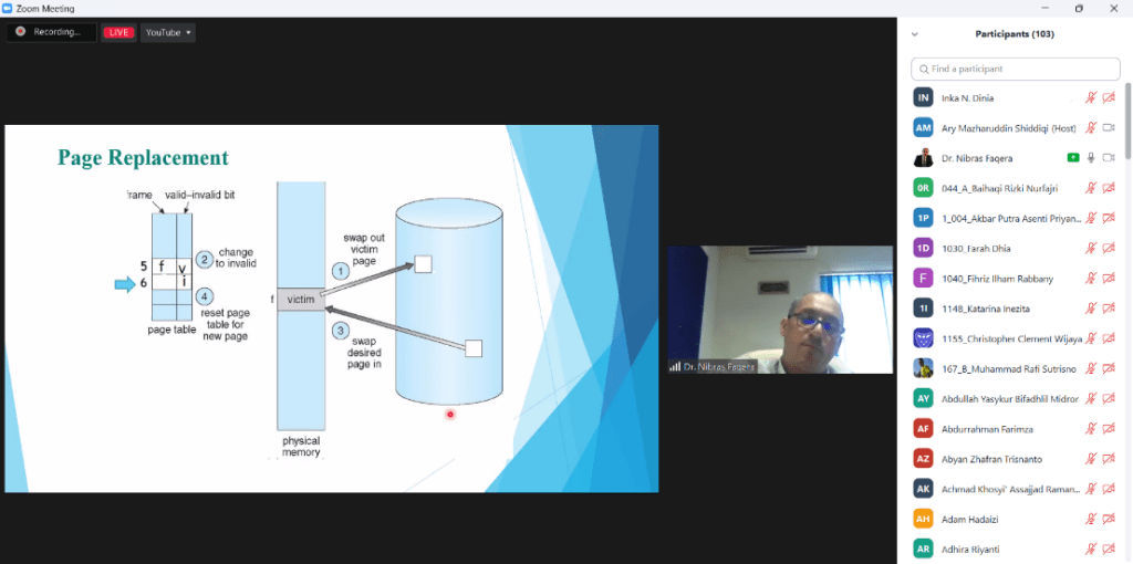 Guest Lecture Operating System: Memory Management - Departemen Teknik ...