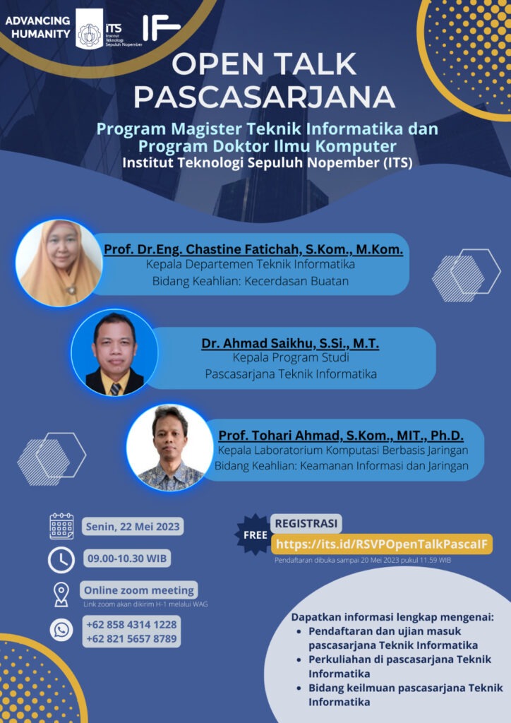 Open Talk Pascasarjana - Departemen Teknik Informatika