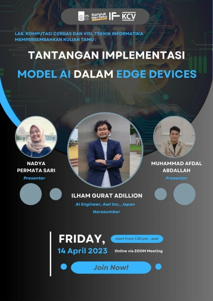 Kuliah Tamu: Tantangan Implementasi Model AI dalam Edge Devices ...