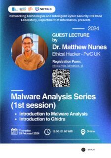 Kuliah Tamu Analisis Malware Bersama Dr. Matthew Nunes - Departemen ...