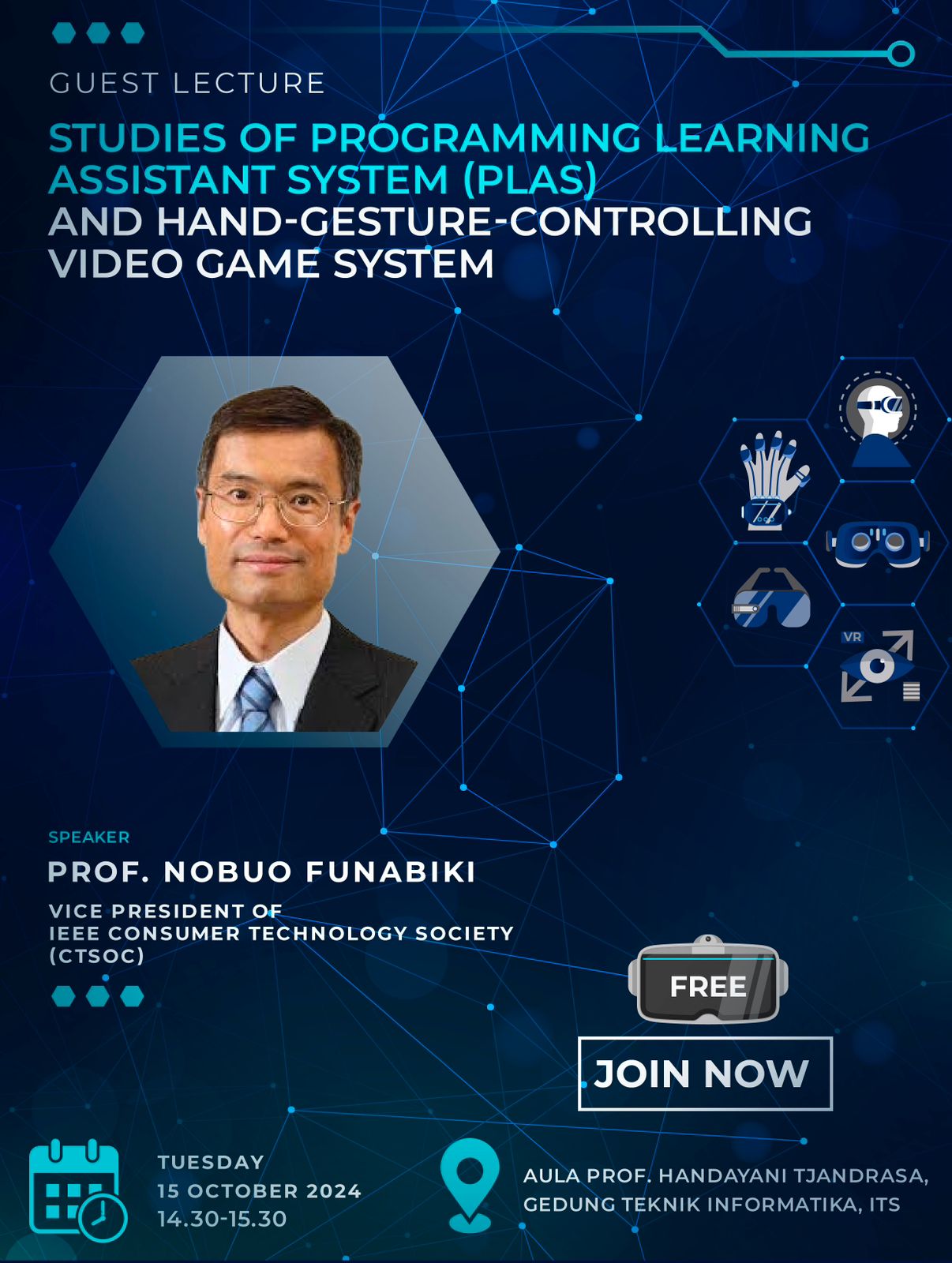 Guest Lecture: Studies of Programming Learning Assistant System (PLAS) and Hand-Gesture ...