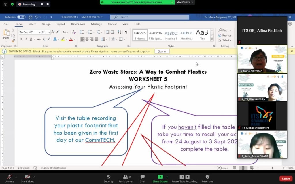 (New) CommTECH Course Online - ITS Global Engagement