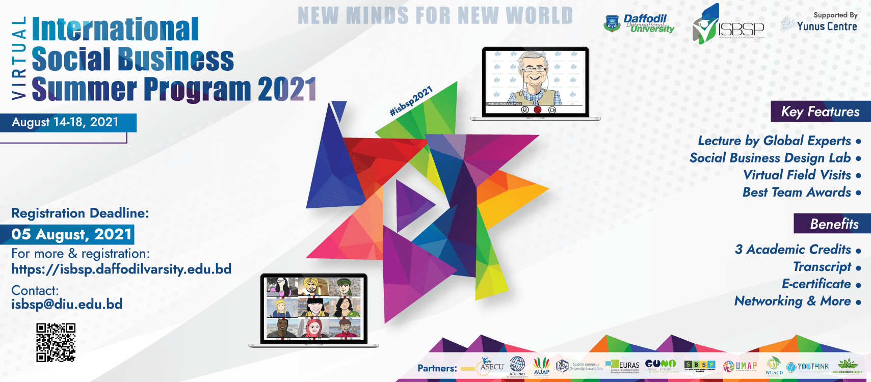 Virtual ISBSP 2021 Invitation from Nobel Laureate Professor Muhammad ...