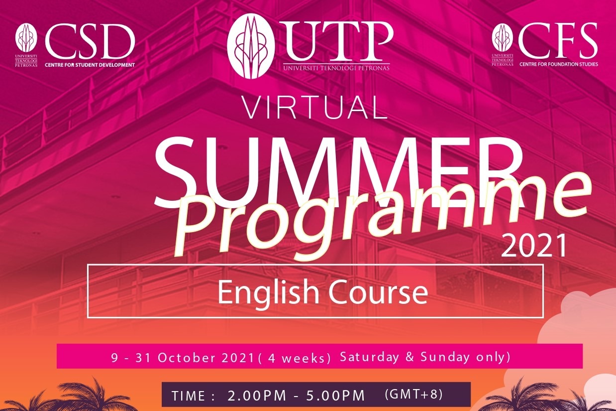 UTP Virtual Summer Programme 2021 - ITS Global Engagement