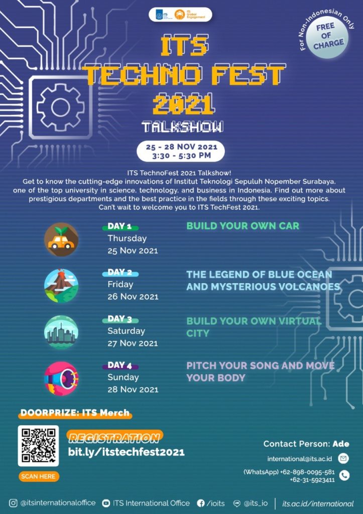 ITS TECHNO FEST 2021 - ITS Global Engagement