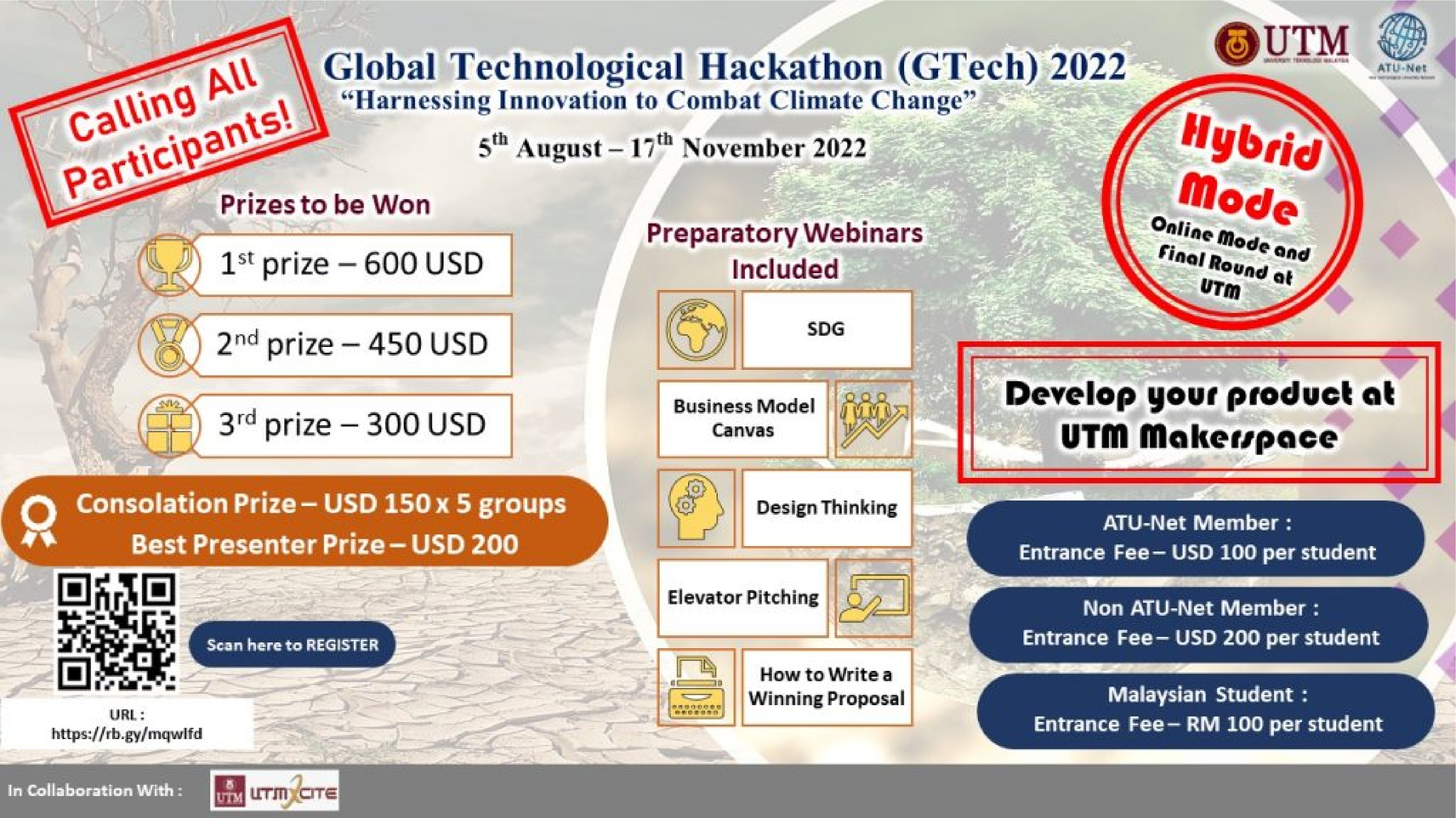 Ideate, Invent, and Innovate in ATU-NET Global Technovation Hackathon ...